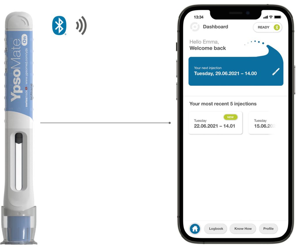 YPSOMATE ON – GO FOR SIMPLY CONNECTED - ONdrugDelivery